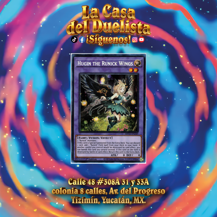 Hugin the Runick Wings – La Casa del Duelista MX